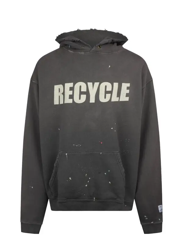 GALLERY DEPT. Letter Print Sweatshirt - Black
