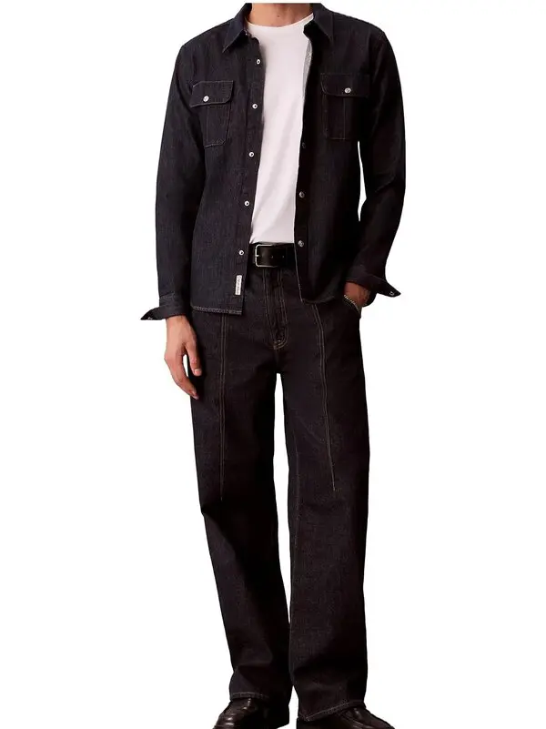 Calvin Klein Western Denim Shirt - Indigo