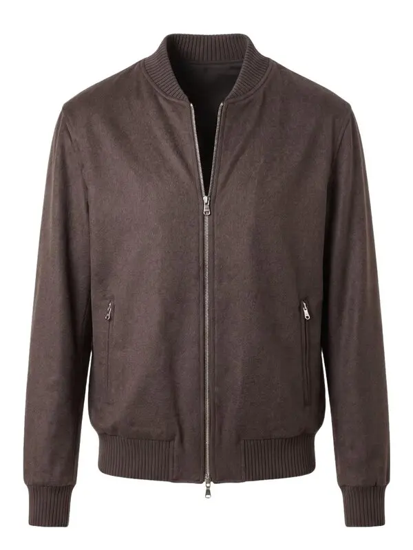 BARBA NAPOLI Bomber Jacket - Black