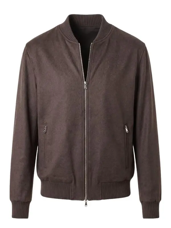 BARBA NAPOLI Bomber Jacket - Black