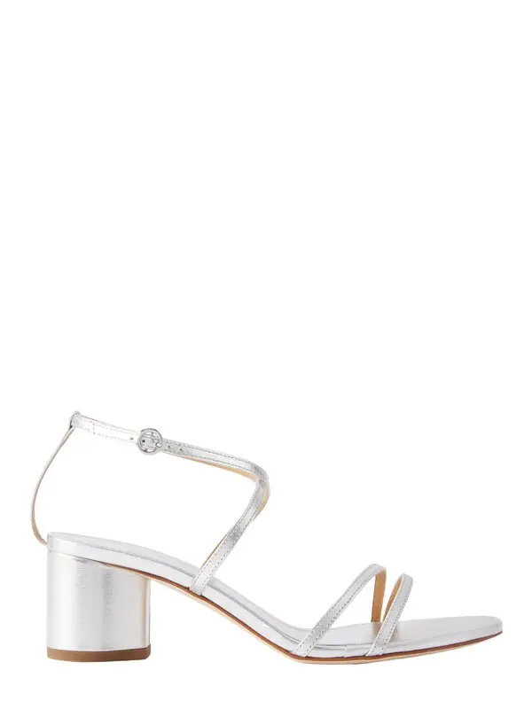 AeydĒ Metallic Leather Sandals - No