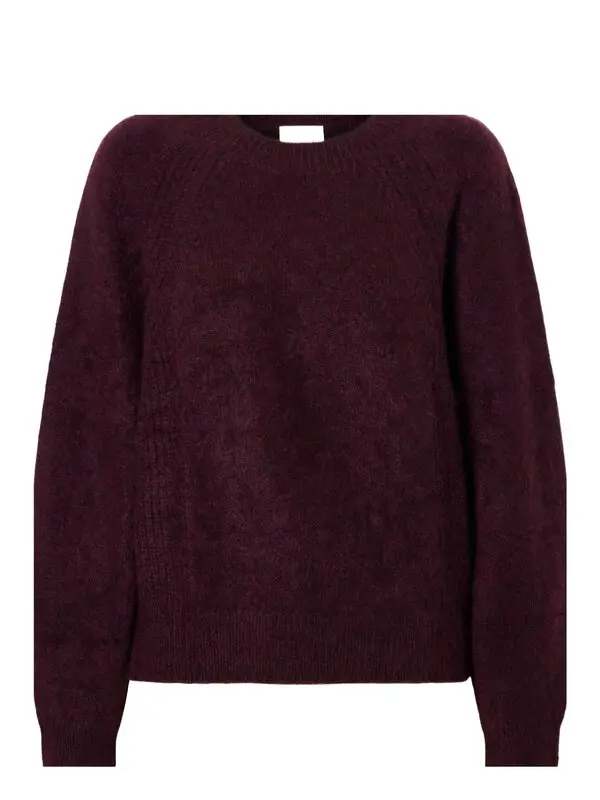 ALLUDE Cashmere And Silk-blend Sweater - Black