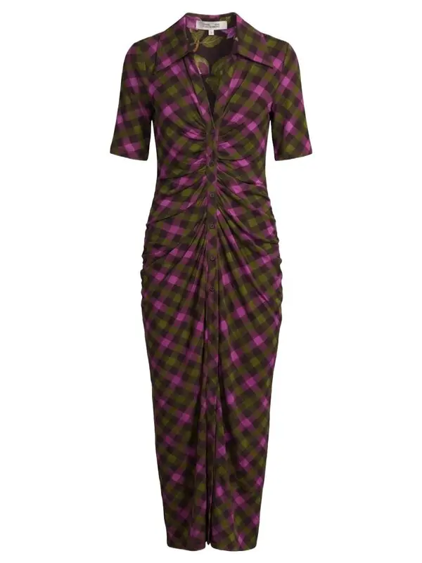 Diane Von Furstenberg Zoey Reversible Dress - Black