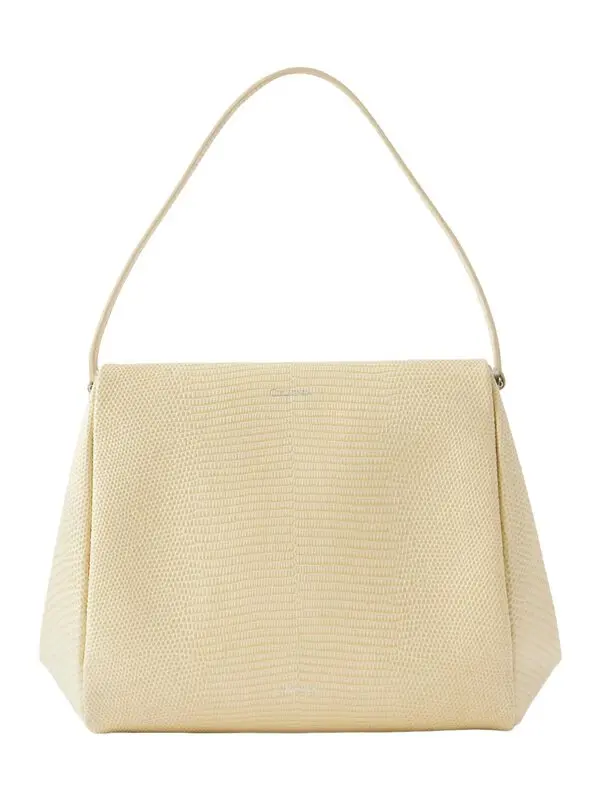 Calvin Klein Tina Snake-effect Leather Clutch Bag - No