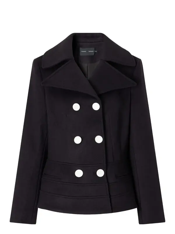 Proenza Schouler Wool-blend Jacket - Black