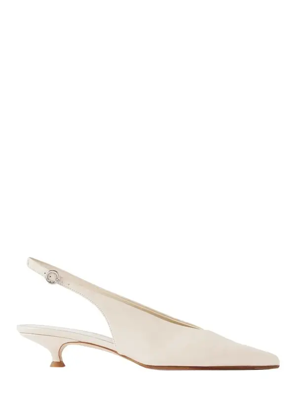 AeydĒ Leather Slingback Pumps - No