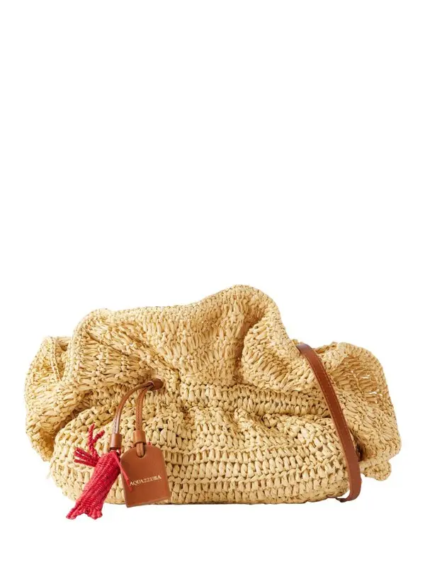 AQUAZZURA Woven Shoulder Bag - No