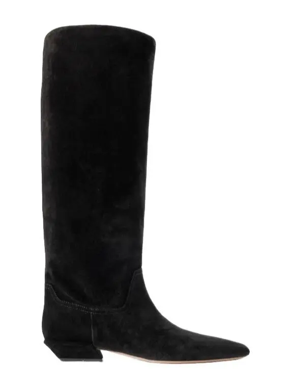 Paris Texas 25mm Bettina Pointed-toe Boots - Black