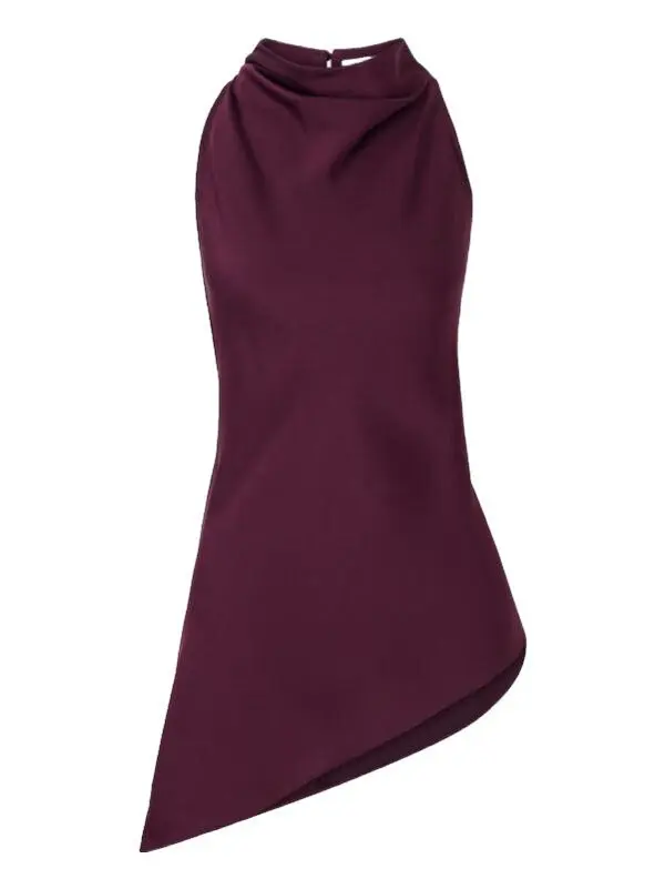 Veronica Beard Satin Top - Red