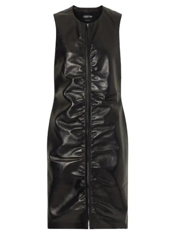 TOM FORD Leather Midi Dress - No