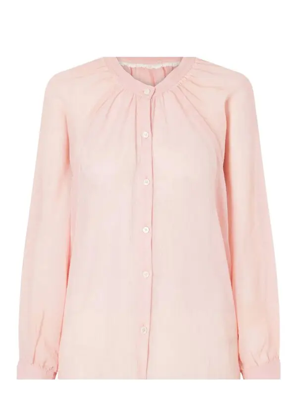 LEMLEM Solid Cotton Shirt - No