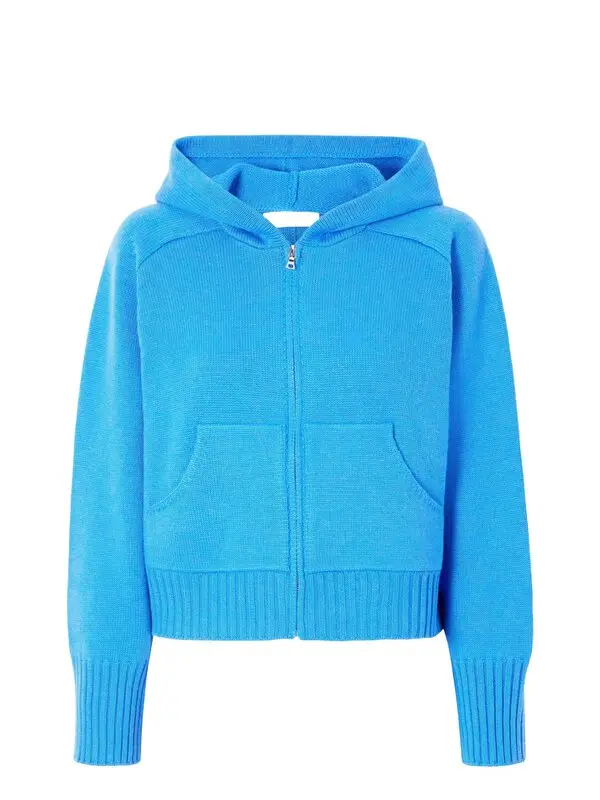 Calle Del Mar Cashmere Zip-up Hoodie - No