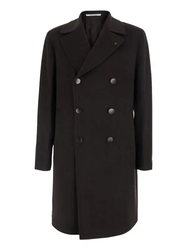 Tagliatore Arden Double-breasted Coat - Brown