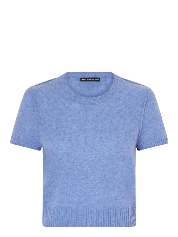 JAMES PERSE Cashmere T-shirt - Blue