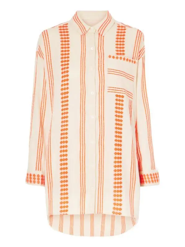 LEMLEM Striped Longsleeve Shirt - No