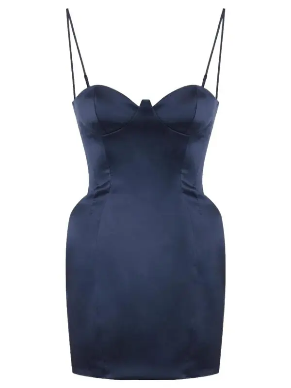 Elisabetta Franchi Gazar Mini Dress - Blue