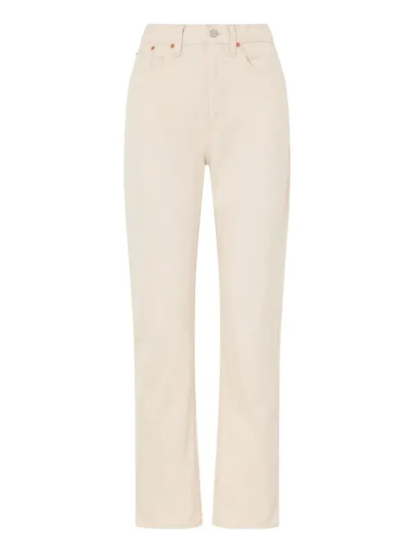 Ralph Lauren Mid-rise Straight-leg Jeans - No