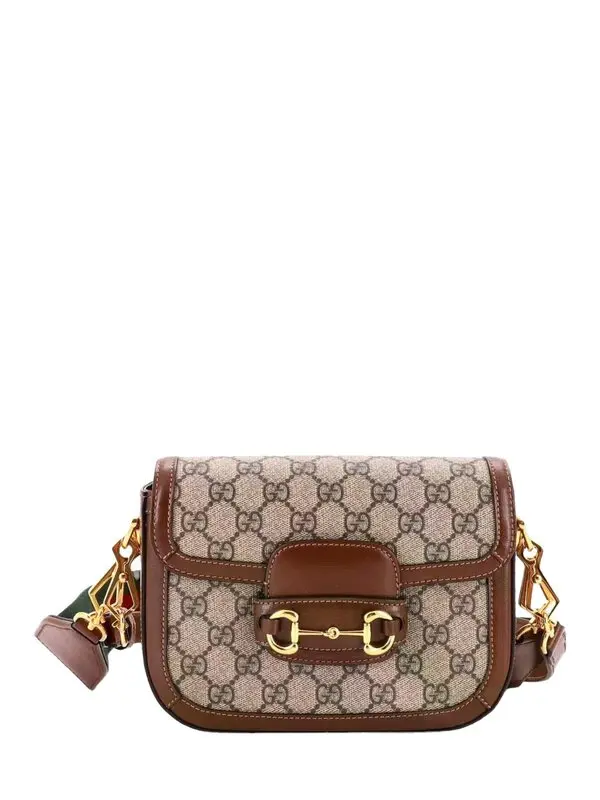 Gucci Horsebit 1955 Mini Crossbody Bag - Brown
