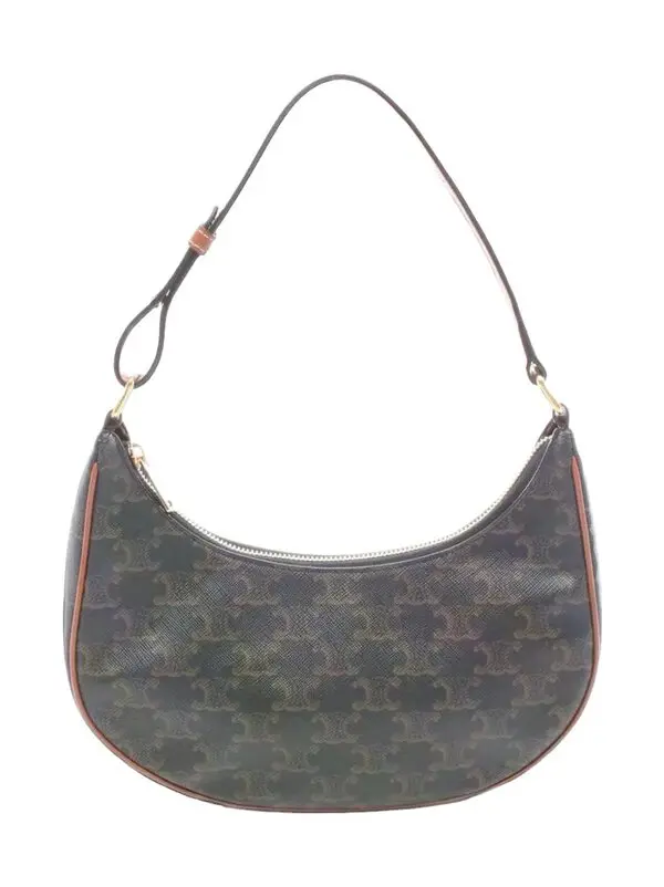 Celine Triomphe Ava Shoulder Bag - Brown