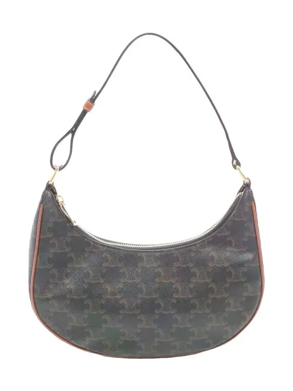 Celine Triomphe Ava Shoulder Bag - Brown