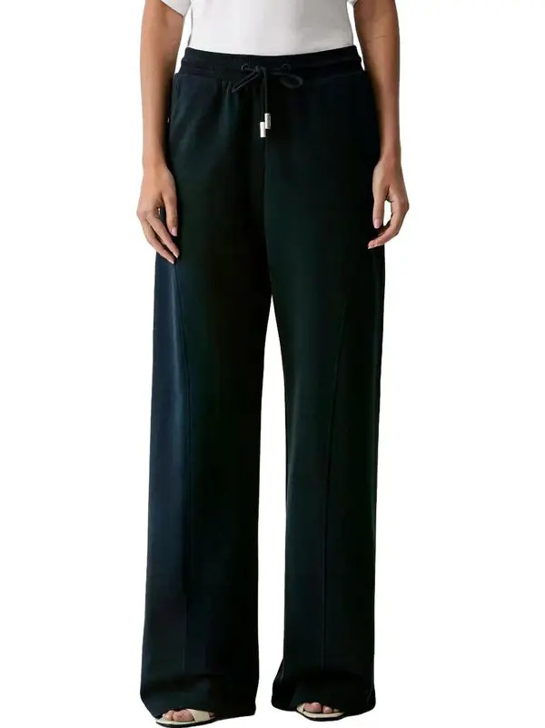 Patrizia Pepe Drawstring-waist Track Pants - Blue