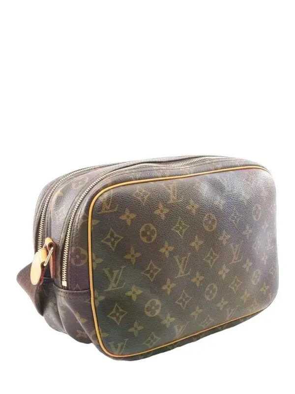 LOUIS VUITTON 2002 Pm Reporter Monogram Canvas Shoulder Bag - Brown
