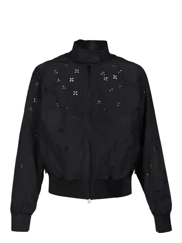 JIAN YE Guai Cut-out Jacket - Black