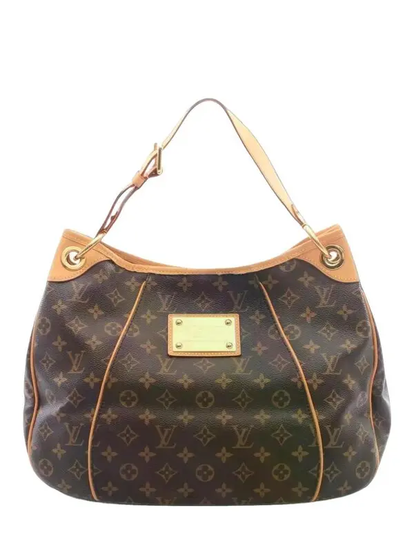 LOUIS VUITTON Galliera Monogram Canvas Shoulder Bag - Brown