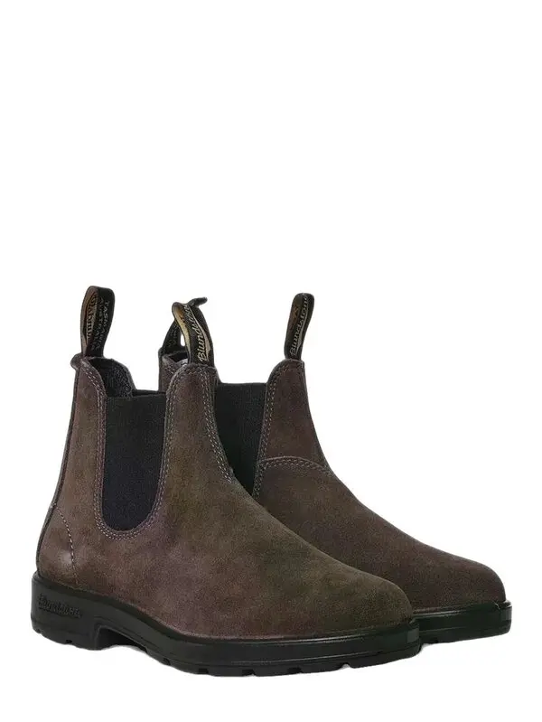 Blundstone Suede Chelsea Boots - Brown