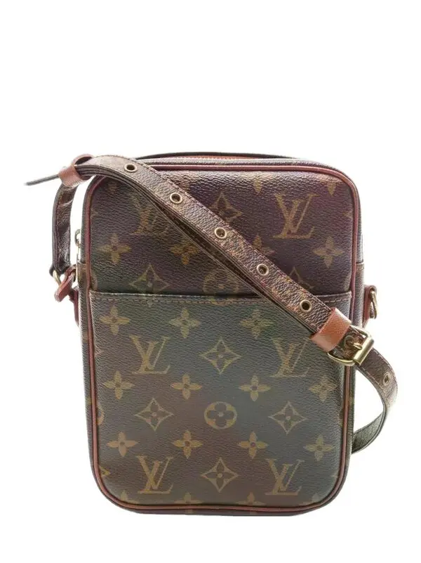 LOUIS VUITTON 2008 X Comme Des Garcons Petit Marceau Monogram Shoulder Bag - Brown