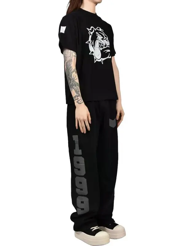 DIARY 1999 Graphic-print Boxy-fit T-shirt - Black