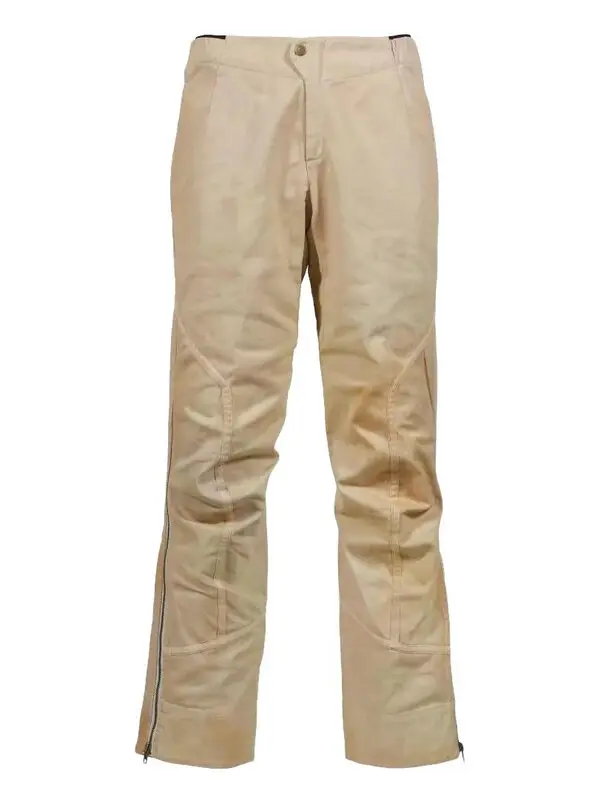 NO BISHOP NO KING Arc Side-zip Trousers - Neutrals