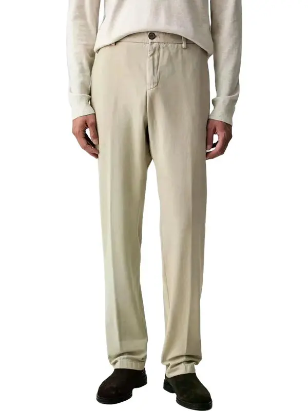 Paul & Shark Straight-leg Chino Trousers - Neutrals