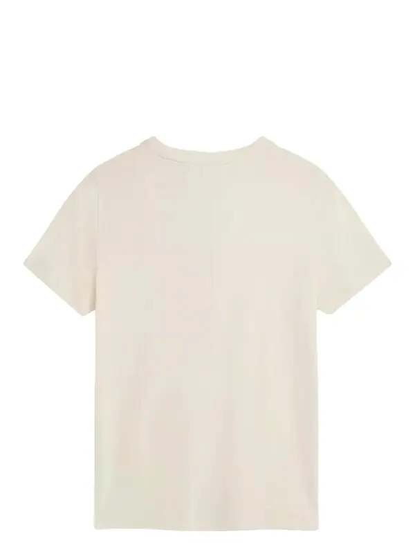 Maison Kitsuné Double Fox Head Patch T-shirt - Neutrals