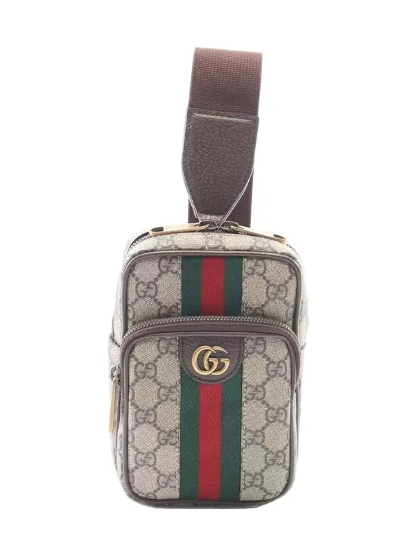 Gucci Gg Marmont Gg Supreme Belt Bag - Neutrals