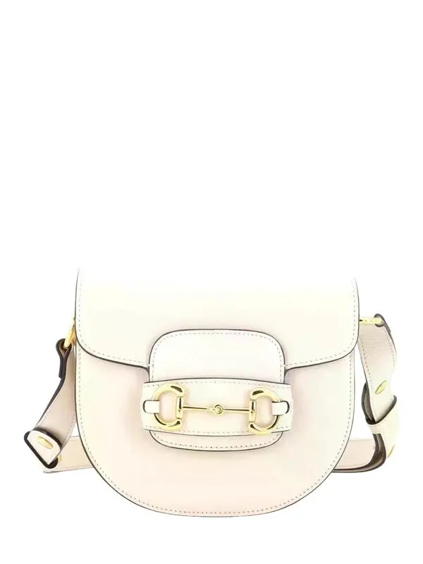Gucci Horsebit 1955 Mini Crossbody Bag - White