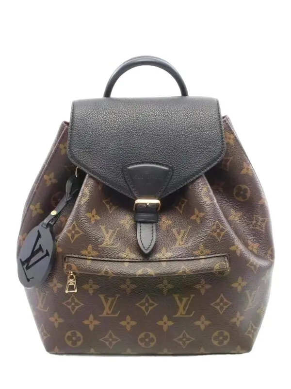 LOUIS VUITTON Monogram Montsouris Nm Backpack - Brown