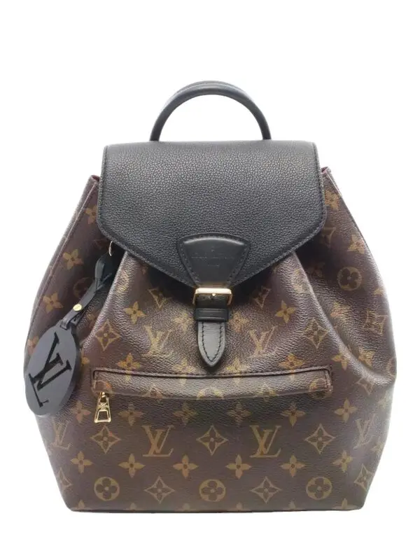 LOUIS VUITTON Monogram Montsouris Nm Backpack - Brown