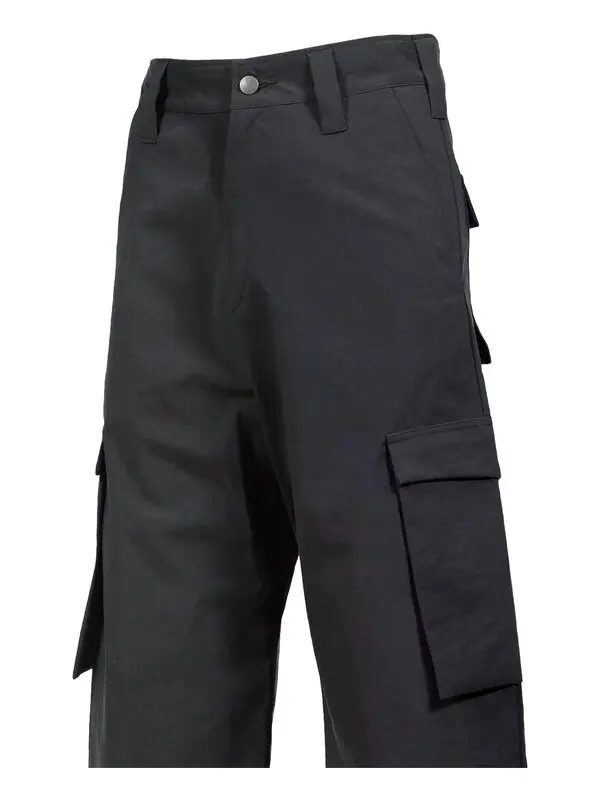RYAW Wide Leg Cargo Pants - Black