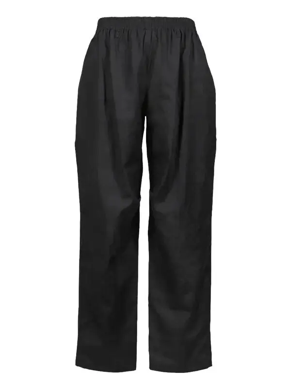BIBLIOTHERK Cotton Track Pants - Black