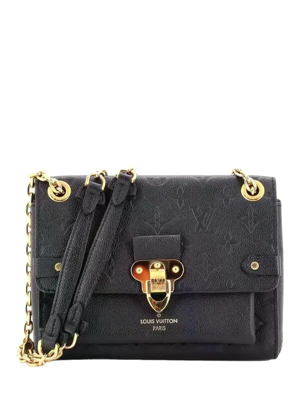 LOUIS VUITTON Vavin Handbag Monogram Empreinte Leather Bb Crossbody Bag - Black