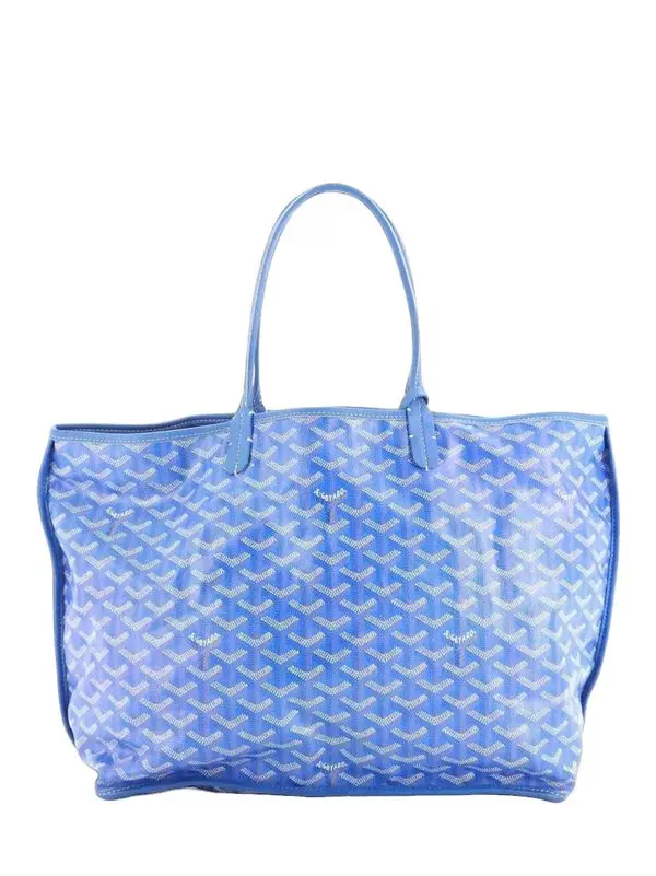 Goyard Anjou Reversible Coated Canvas Pm Tote Bag - Blue