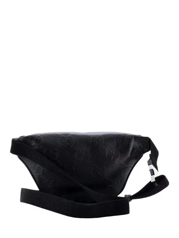 Gucci Gg Embossed Belt Bag - Black