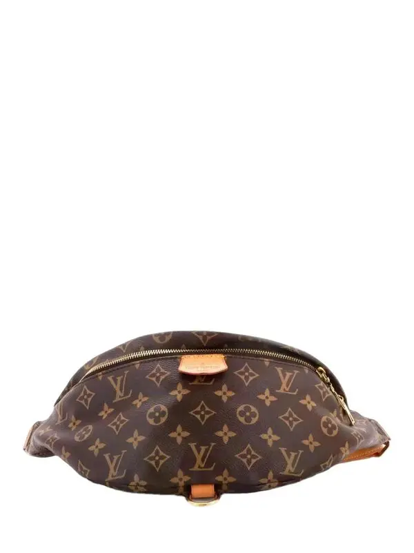 LOUIS VUITTON Bum Bag Monogram Canvas Belt Bag - Brown