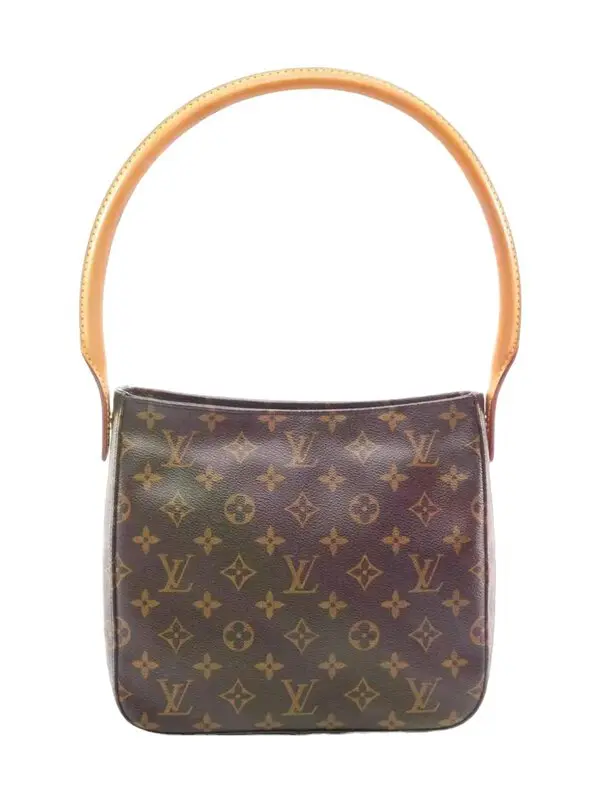 LOUIS VUITTON Looping Monogram Canvas Tote Bag - Brown