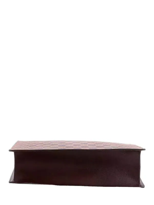 LOUIS VUITTON Venice Sac Plat Damier Pm Tote Bag - Brown