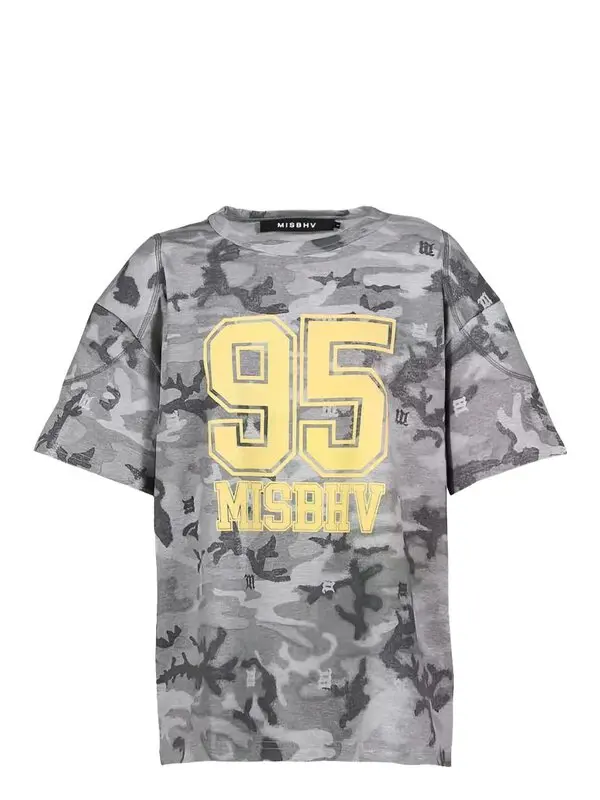 MISBHV Venice Power Graphic-print T-shirt - Grey