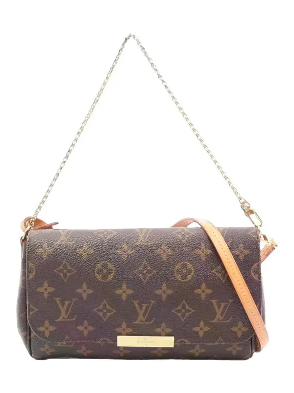 LOUIS VUITTON Favorite Monogram Shoulder Bag - Brown