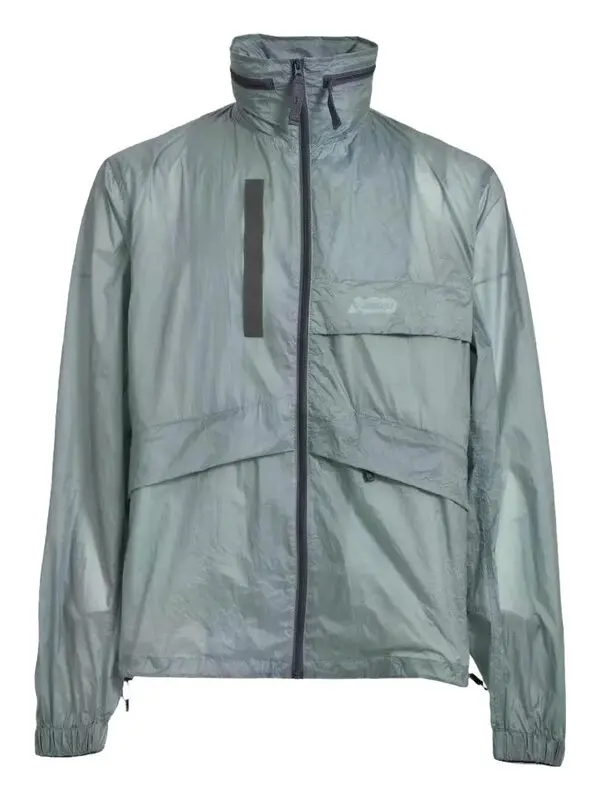 COMFORT Hooded Zip-up Jacket - Blue
