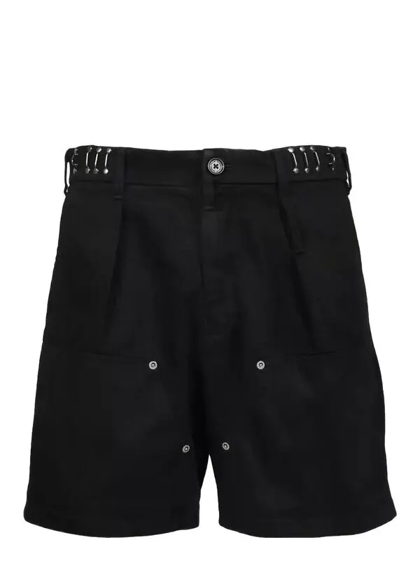 DAIRIKU Double-knee Chino Shorts - Black